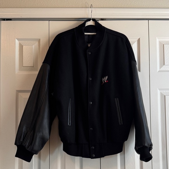 WWE | Jackets & Coats | Vintage Wwe Wrestlemania Xx Wool Leather Jacket ...